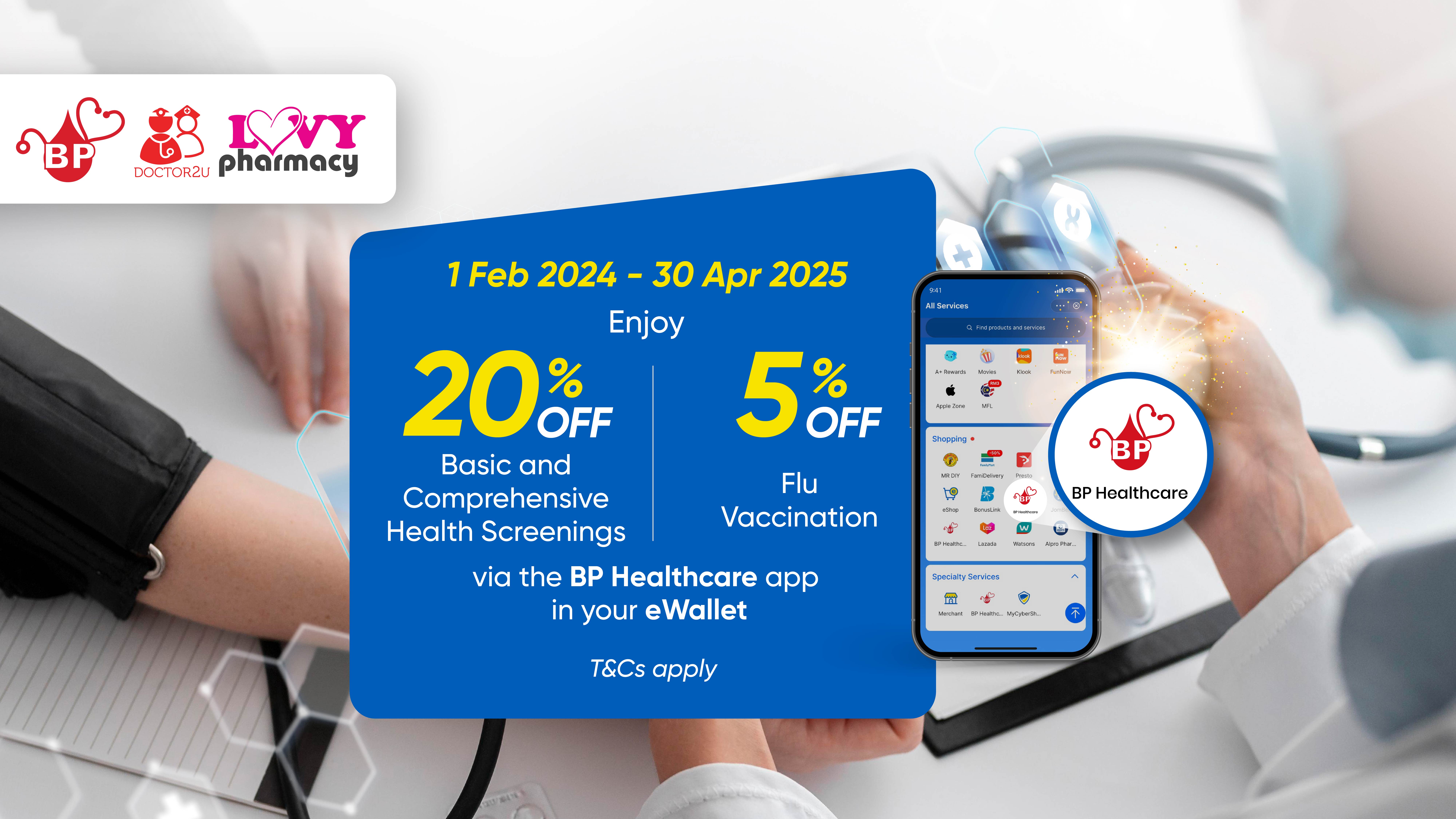 Largest Malaysia Healthcare Platform, BP Healthcare, Health Screening